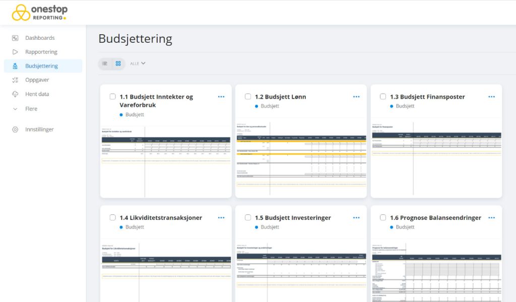OneStop Reporting - Tandem.as OneStop Reporting - Tandem.as